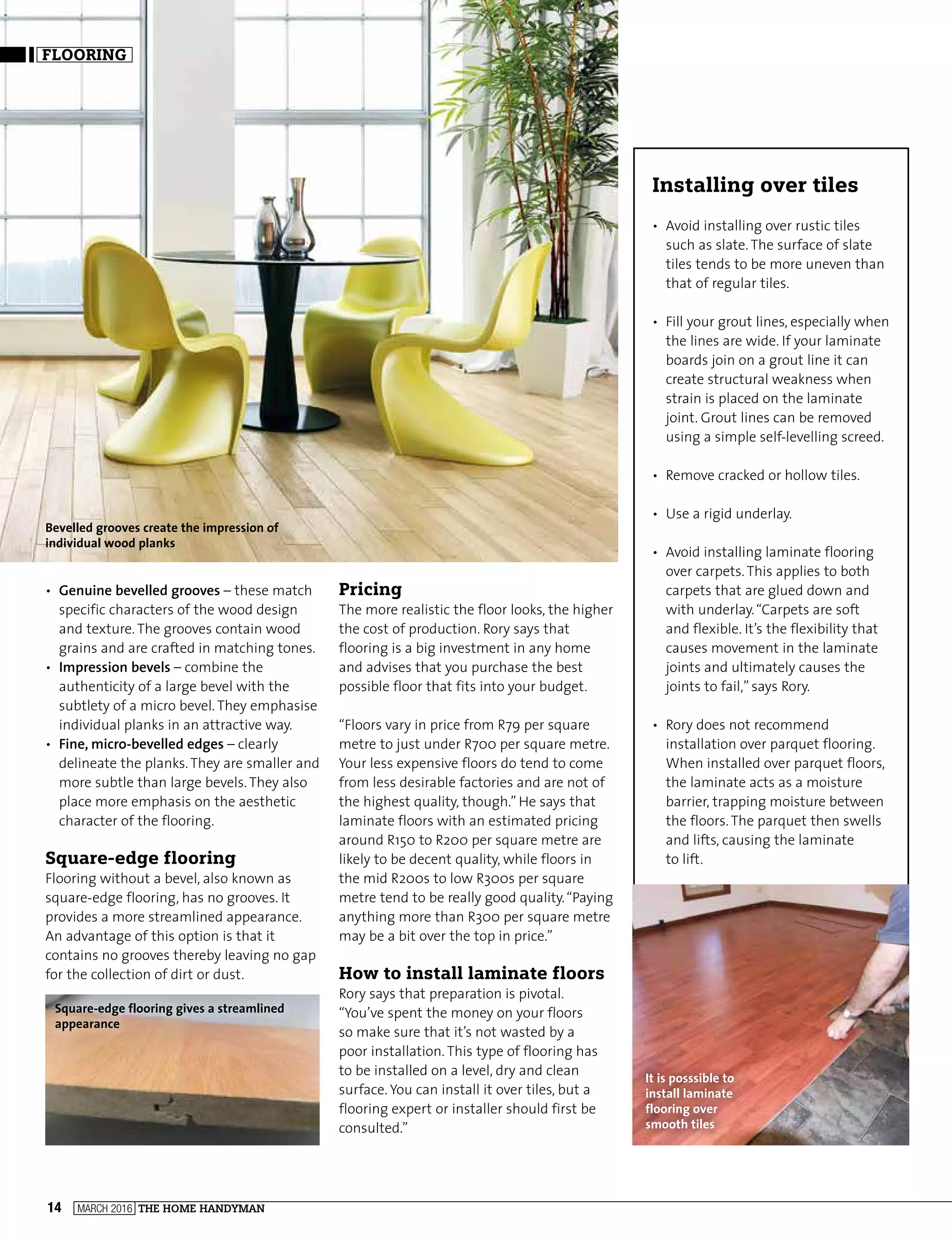 Laminate flooring | PDF