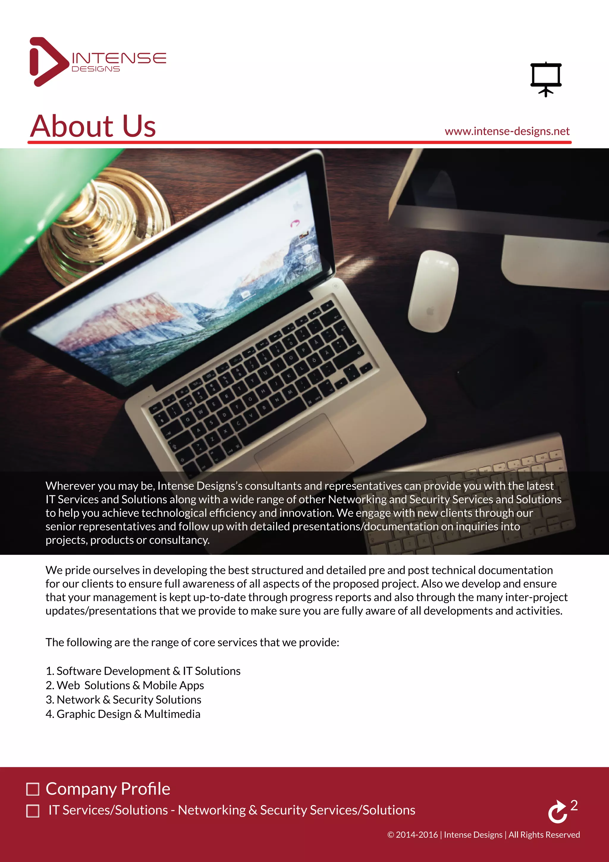 Intense Designs - Company Profile (1) | PDF