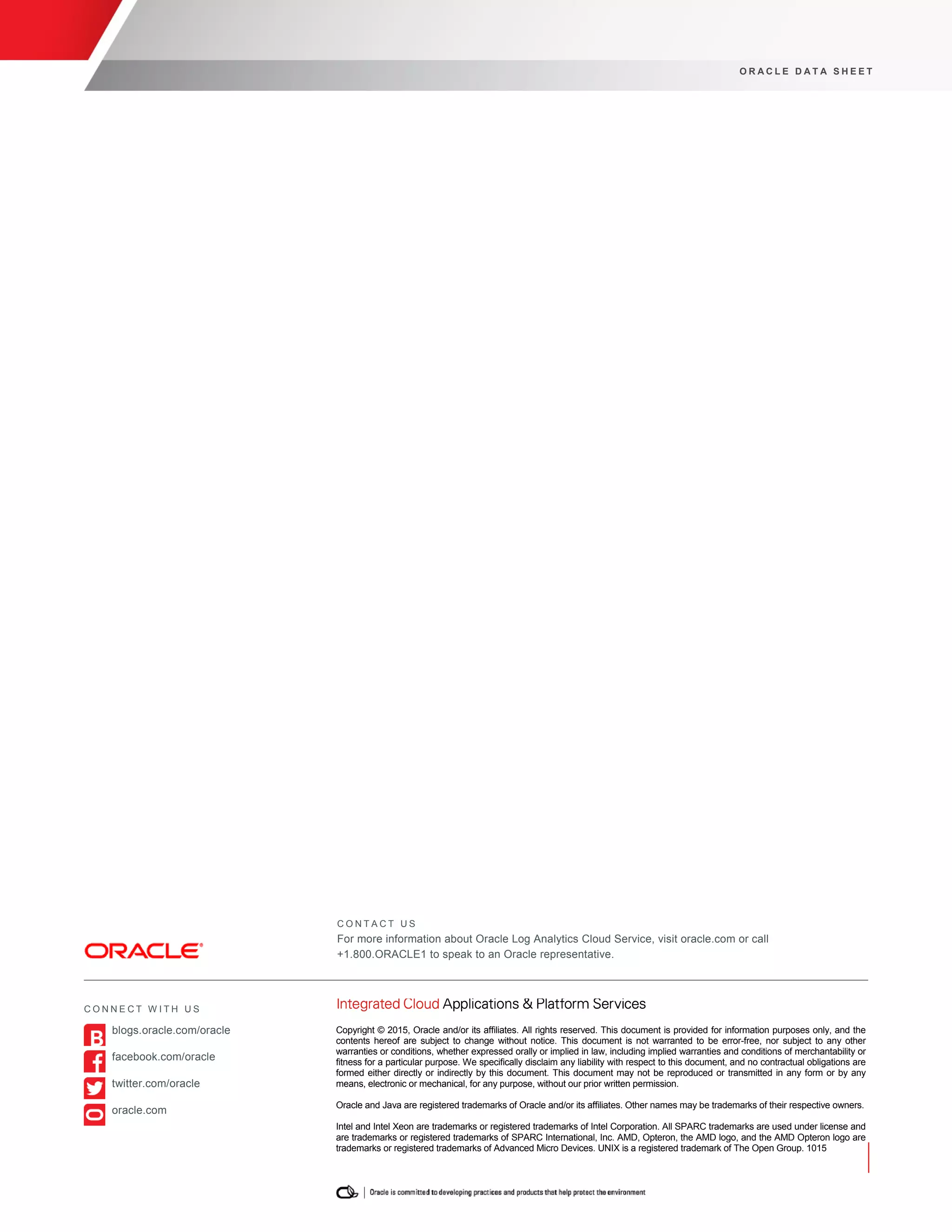 OMC_LogAnalytics_DataSheet | PDF