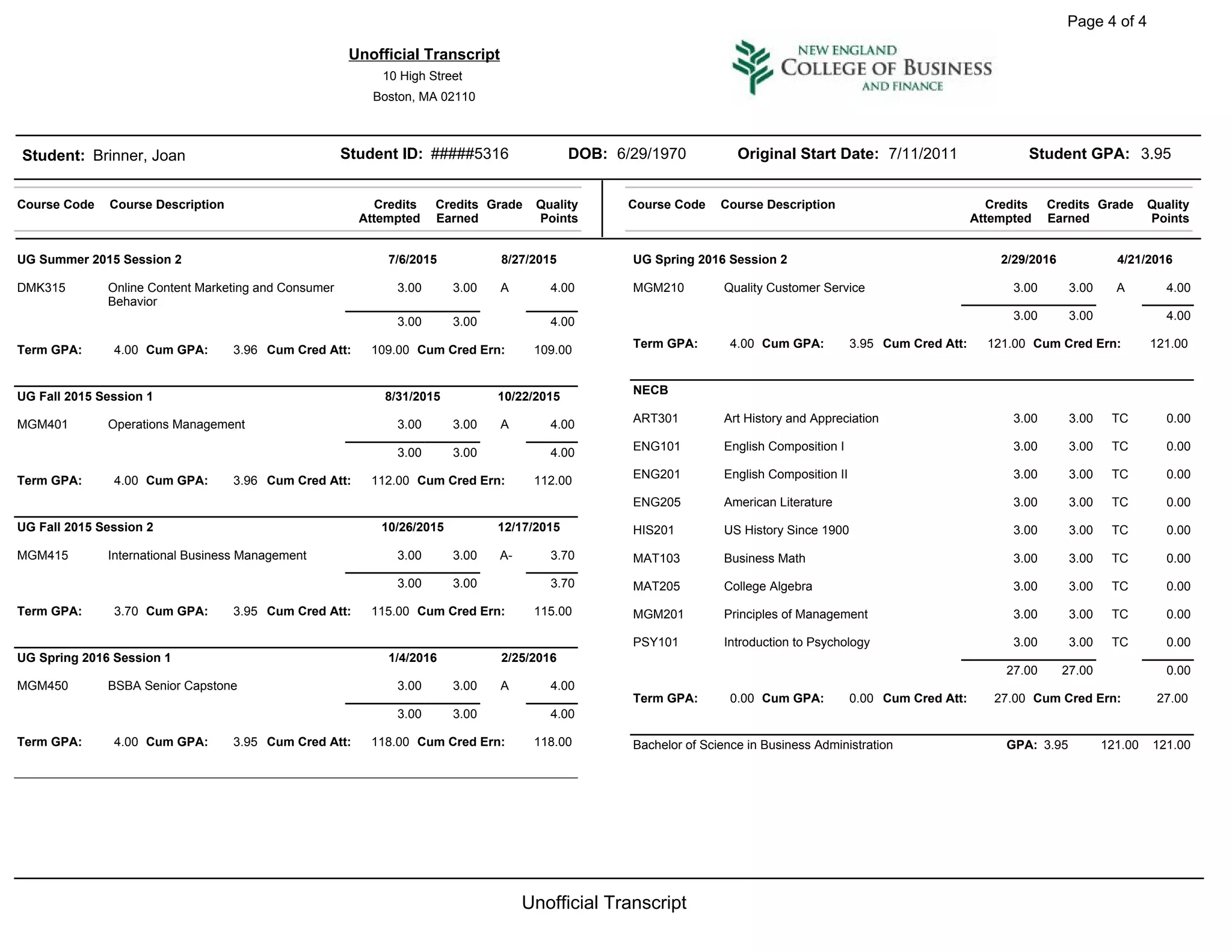 Transcript_Necb | PPT | Free download