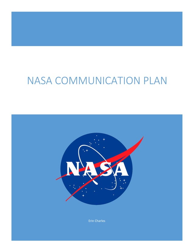 Nasa Communication Plan pdf | PDF