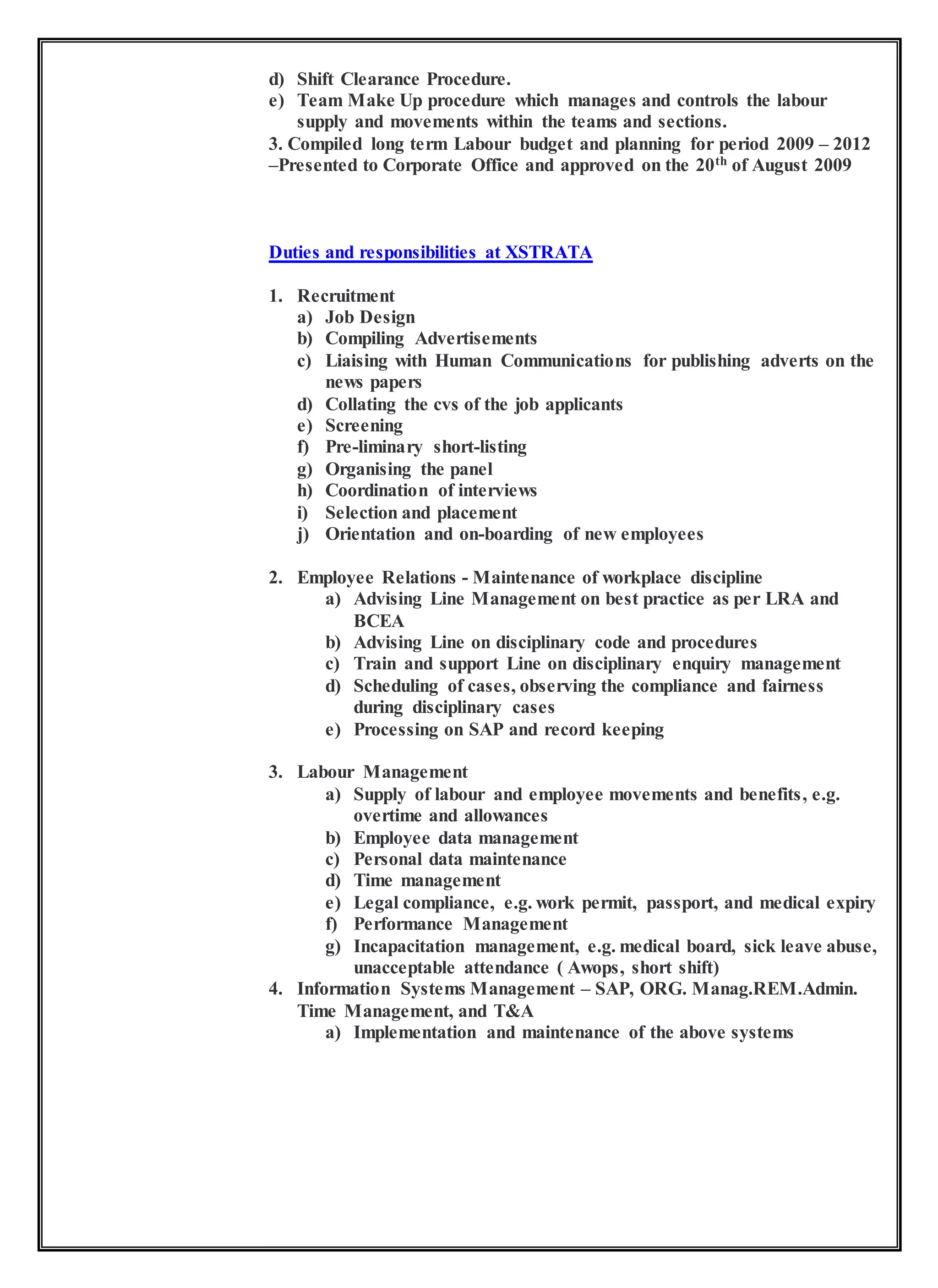 JM Nong's CV | DOCX