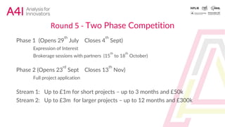 A4I Round 5 Overview | PPT