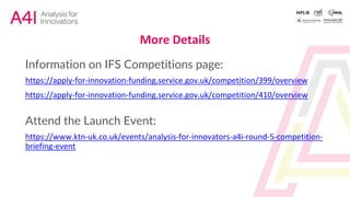 A4I Round 5 Overview | PPT