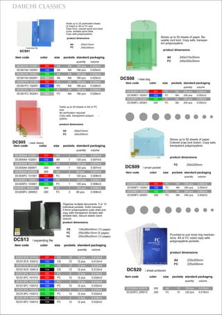 A4 katalog daiichi | PDF