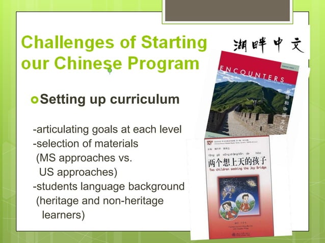 Lakeside school the articulation of a high functioning chinese program ...