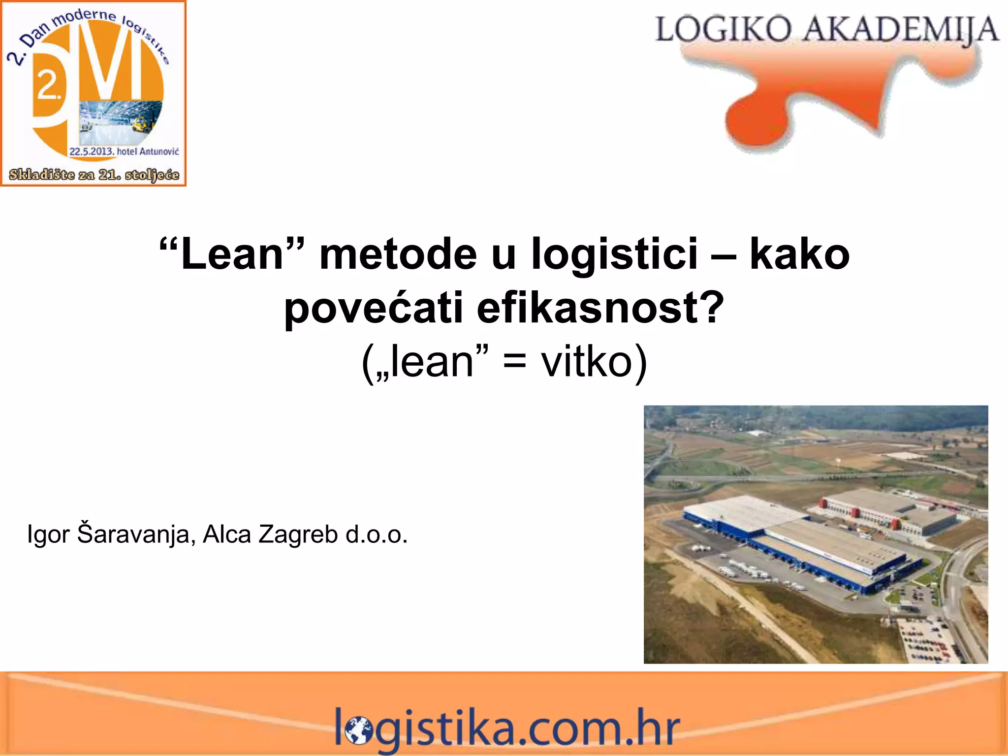 Lean metode u skladištu | PPTX