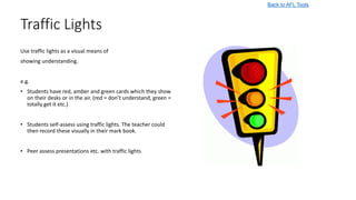Assessment for Learning Quick Wins | PPTX