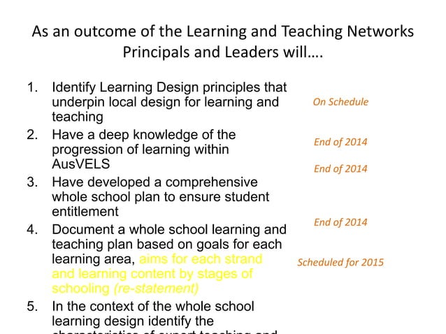 Plan for AusVELS implementation | PPT