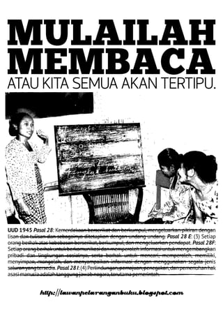 Mulailah Membaca atau Kita Semua Akan Tertipu | PDF