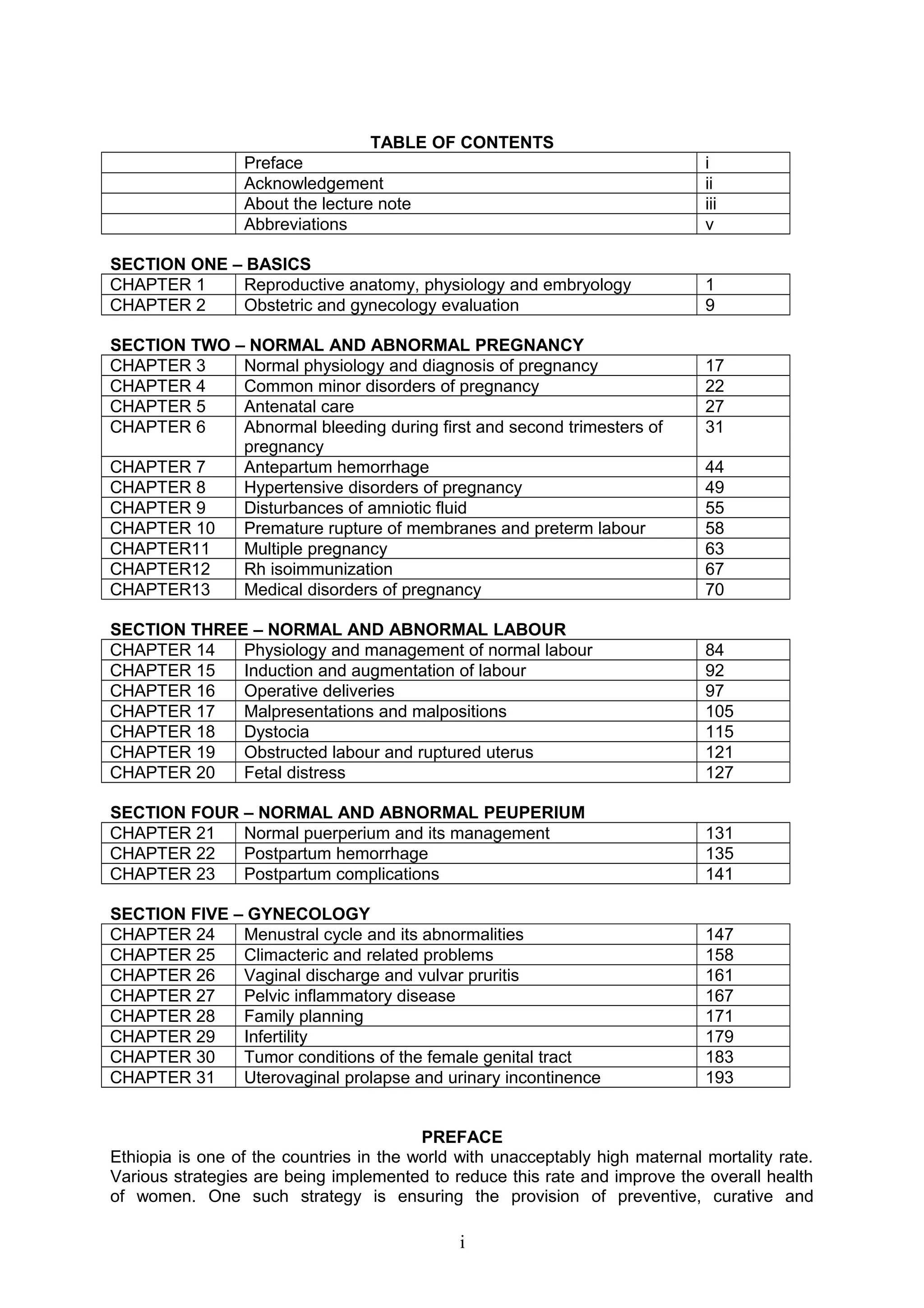 A4 obstetrics note | DOC