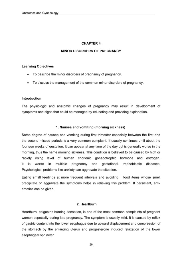 A4 obstetrics note | DOC