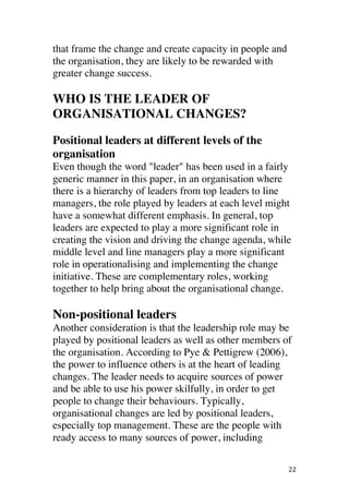 Organization development : Leadership | PDF