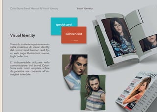 colorstore hair&beauty brand manual visual identity guidelines | PDF