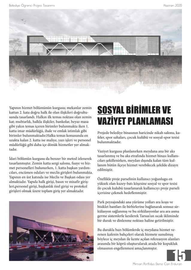 Mimari Portfolyo DCE | PDF