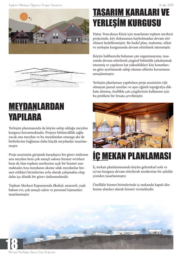 Mimari Portfolyo DCE | PDF