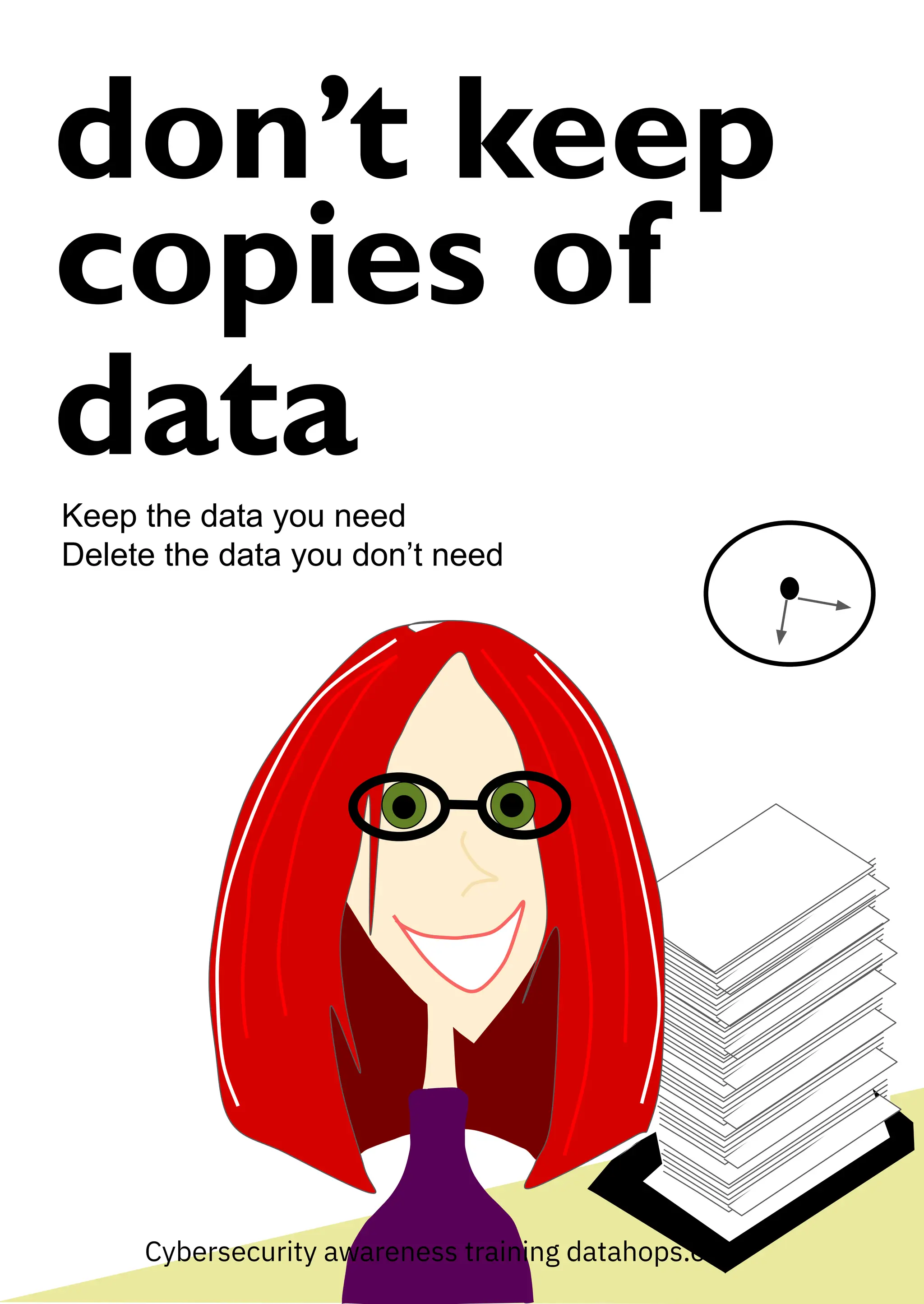 FREE A4 cyber Security awareness Posters-Data Protection -GDPR | PDF