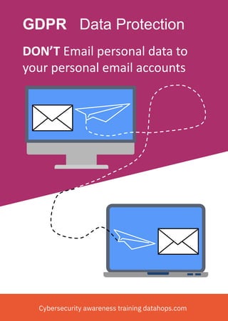 FREE A4 Data Security GDPR Posters-Data Protection part 5 | PDF