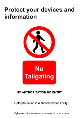 FREE A4 Data Security GDPR Posters-Data Protection part 5 | PDF