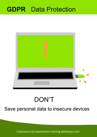 FREE A4 Data Security GDPR Posters-Data Protection part 5 | PDF