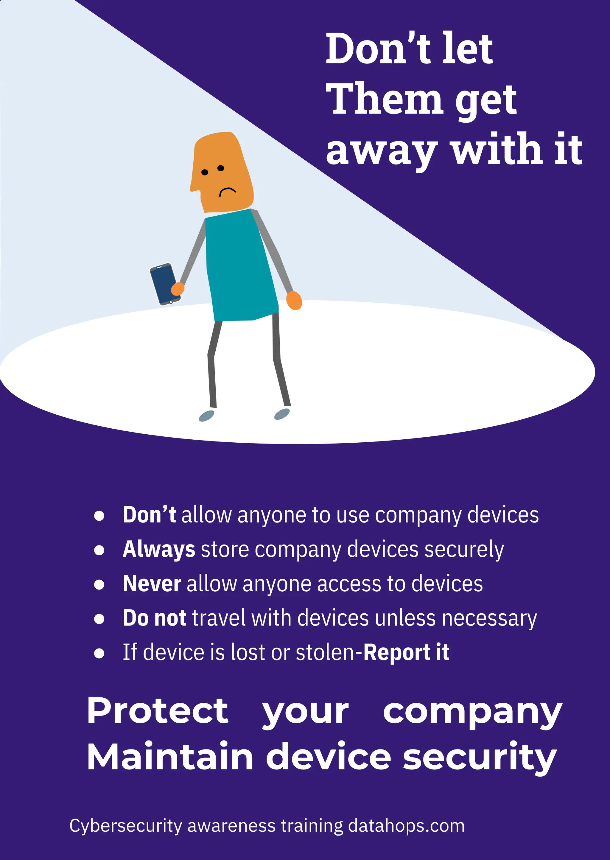 FREE A4 Cyber Security Awareness Posters-Device Security | PDF