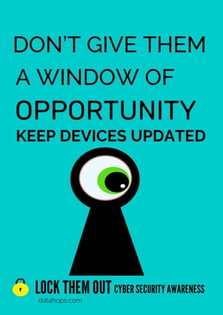 FREE A4 Cyber Security Awareness Posters-Device Security | PDF