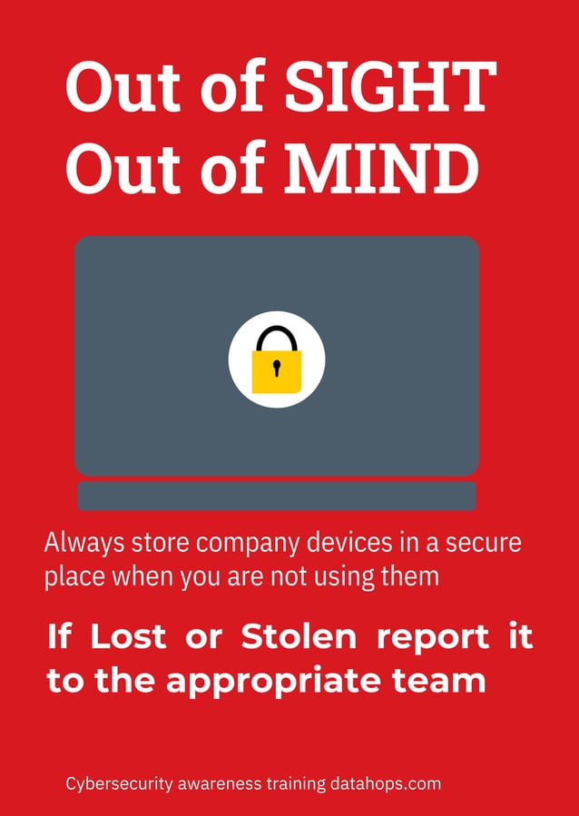 FREE A4 Cyber Security Awareness Posters-Device Security | PDF