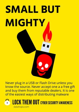 FREE A4 Cyber Security Awareness Posters-Device Security | PDF