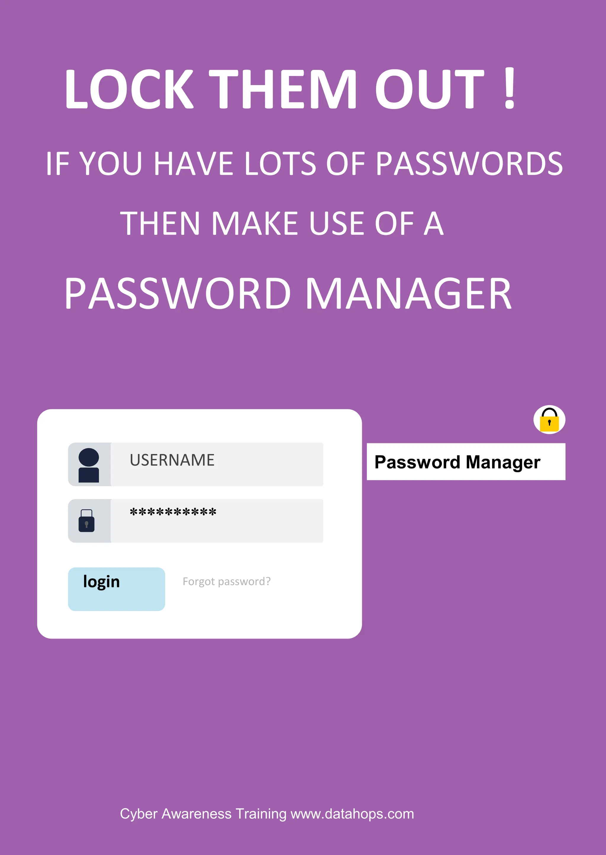 FREE A4 Cyber Security Awareness Posters-Passwords | PDF