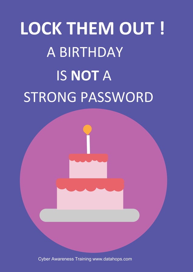 FREE A4 Cyber Security Awareness Posters-Passwords | PDF | Internet ...