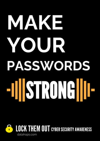 FREE A4 Cyber Security Awareness Posters-Passwords | PDF