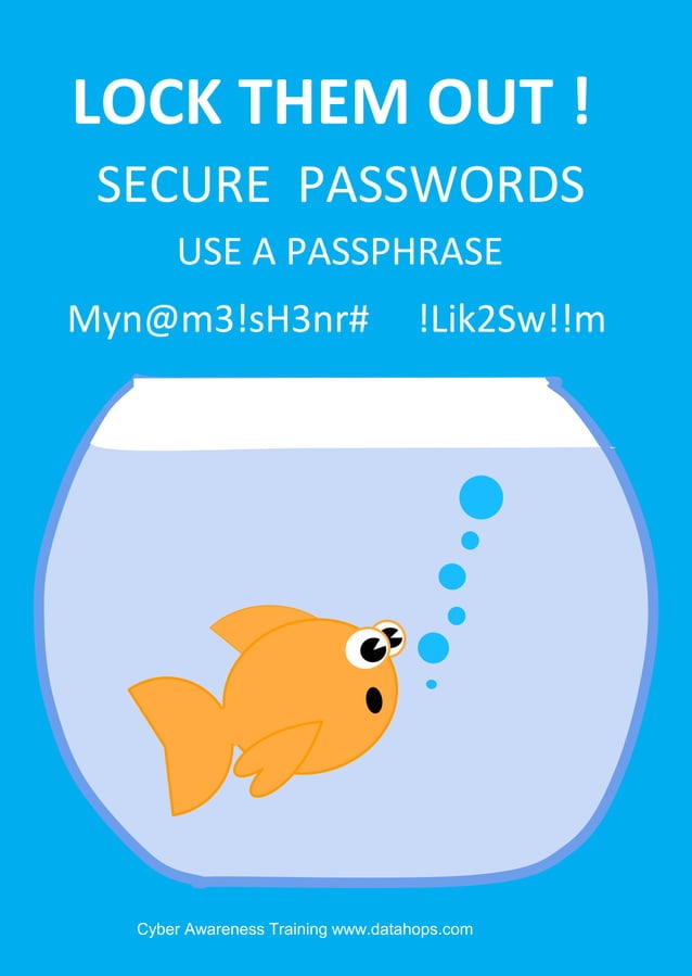 FREE A4 Cyber Security Awareness Posters-Passwords | PDF | Internet ...