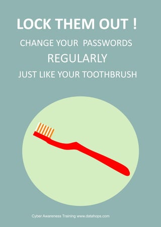 FREE A4 Cyber Security Awareness Posters-Password Security part 2 | PDF