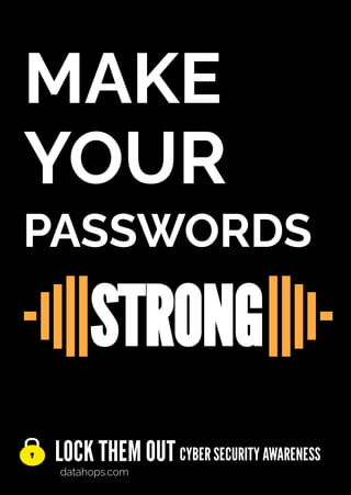 FREE A4 Cyber Security Awareness Posters-Password Security part 2 | PDF