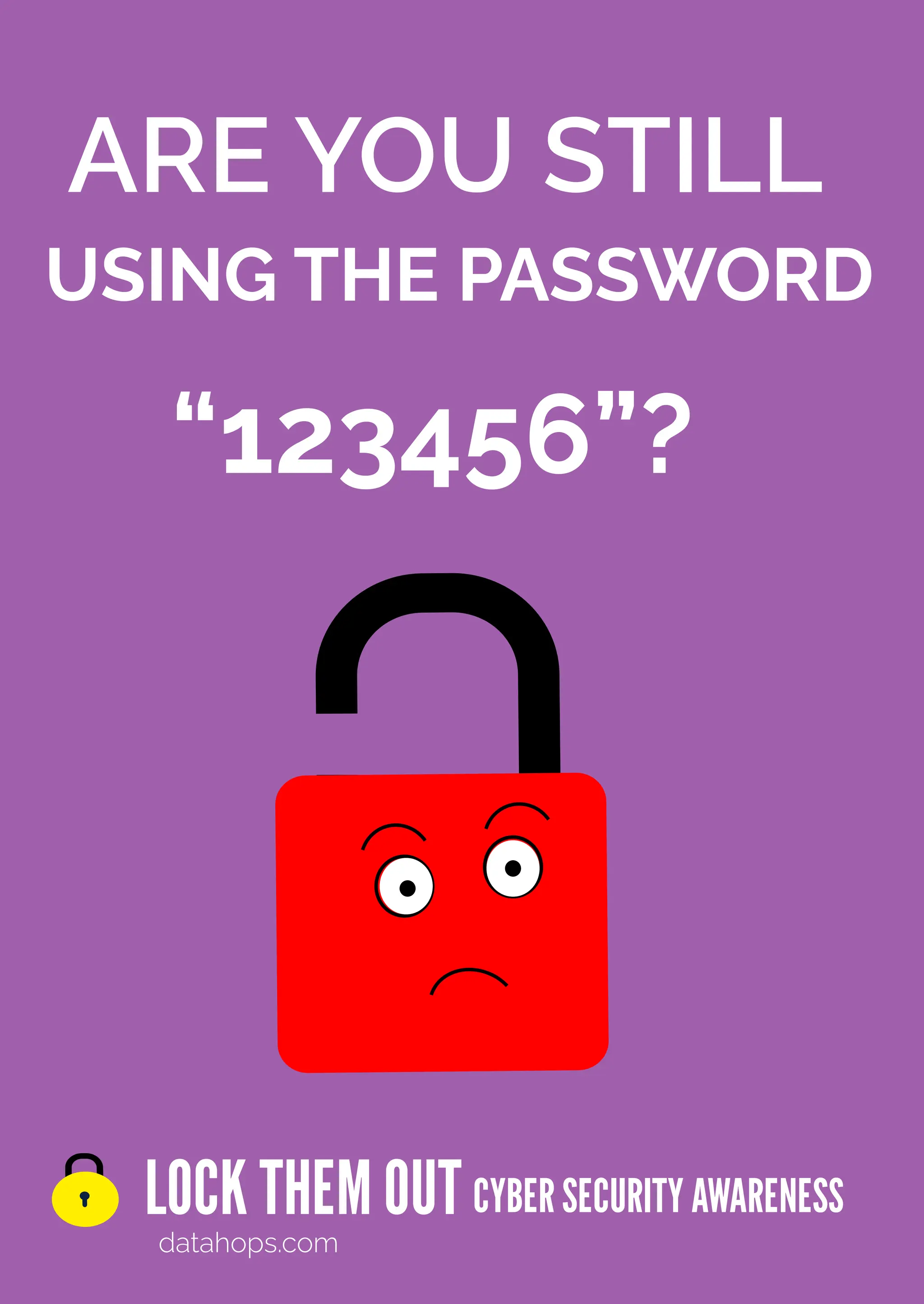 FREE A4 Cyber Security Awareness Posters-Password Security part 3 | PDF