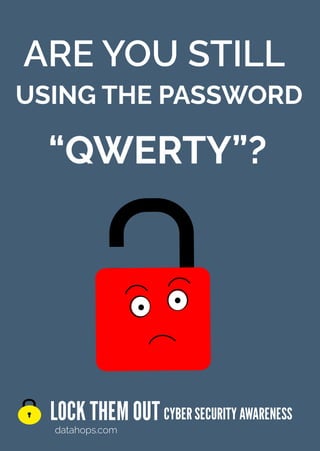 FREE A4 Cyber Security Awareness Posters-Password Security part 3 | PDF