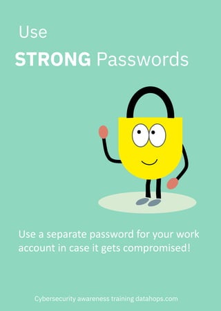 A4 Cyber Security Awareness Posters-Password Security part 4 | PDF