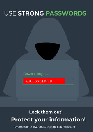 A4 Cyber Security Awareness Posters-Password Security part 4 | PDF