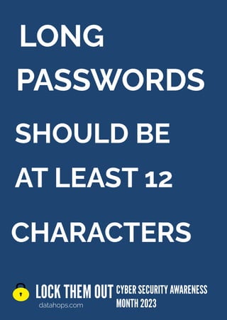 FREE A4 Cyber Security Awareness Posters-Passwords part 5 | PDF