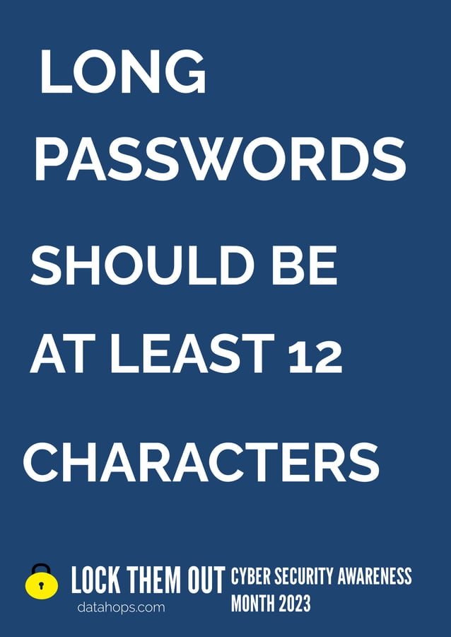 FREE A4 Cyber Security Awareness Posters-Passwords part 5 | PDF