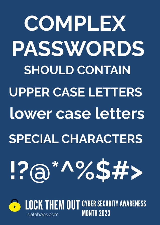 FREE A4 Cyber Security Awareness Posters-Passwords part 5 | PDF