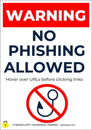 FREE A4 Cyber Security Awareness Posters-Phishing | PDF
