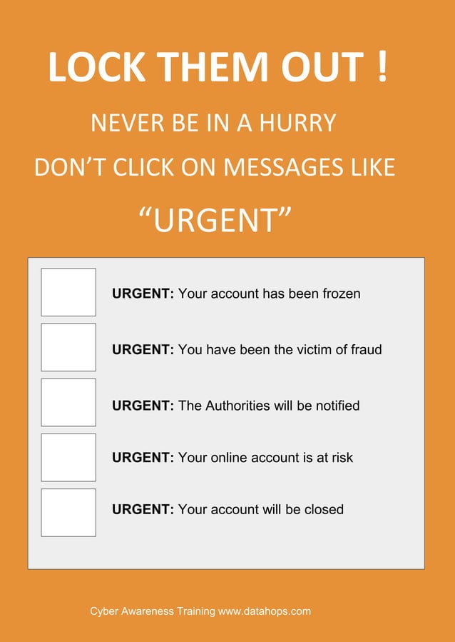 FREE A4 Cyber Security Awareness Posters-Phishing | PDF | Email | Internet