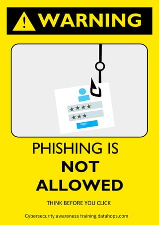 FREE A4 Cyber Security Awareness Posters-Phishing | PDF