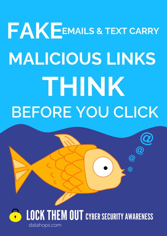 FREE A4 Cyber Security Awareness Posters-Phishing | PDF | Email | Internet