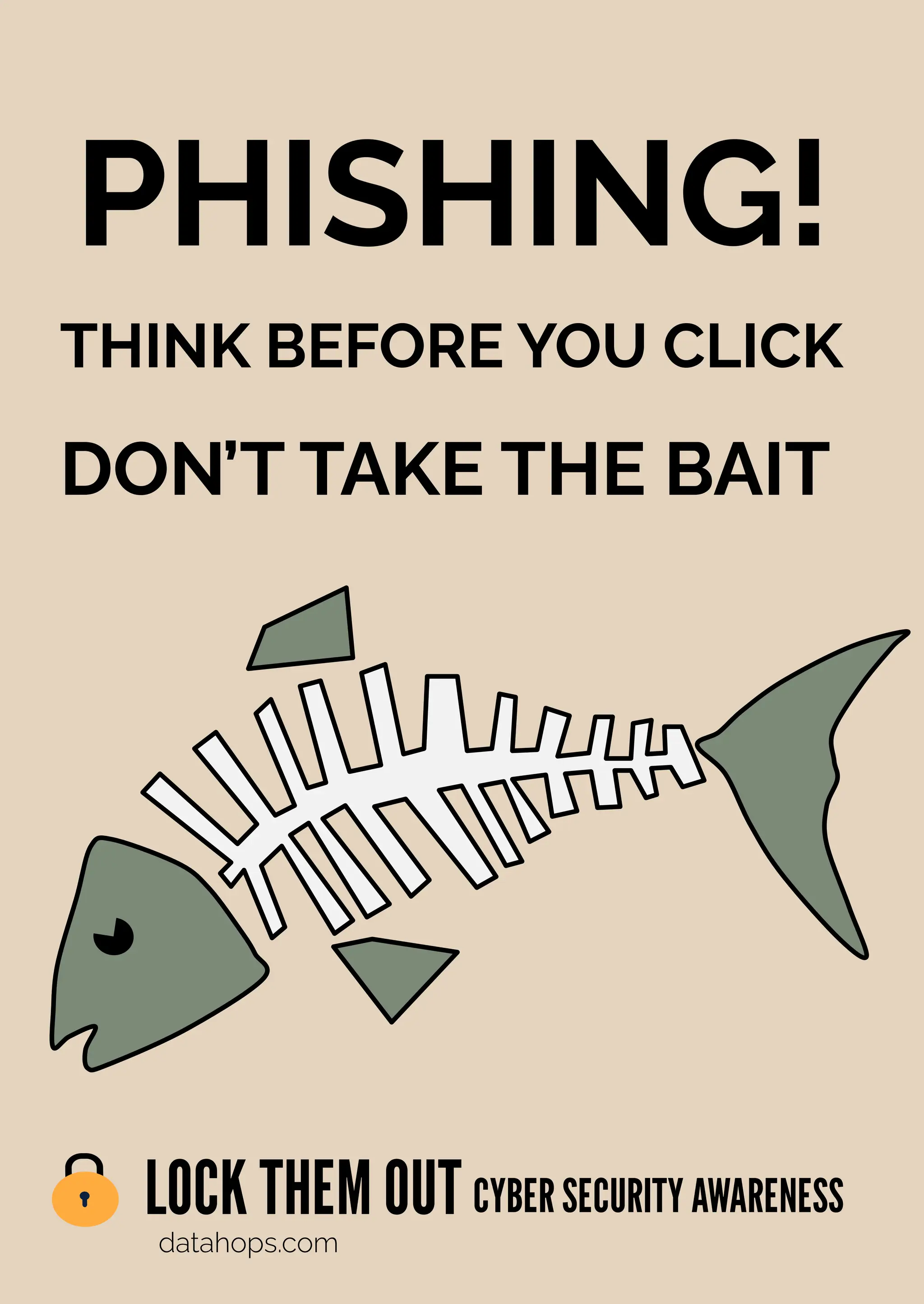 FREE A4 Cyber Security Awareness Posters-Phishing part 1 | PDF