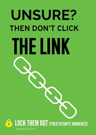 FREE A4 Cyber Security Awareness Posters-Phishing part 1 | PDF