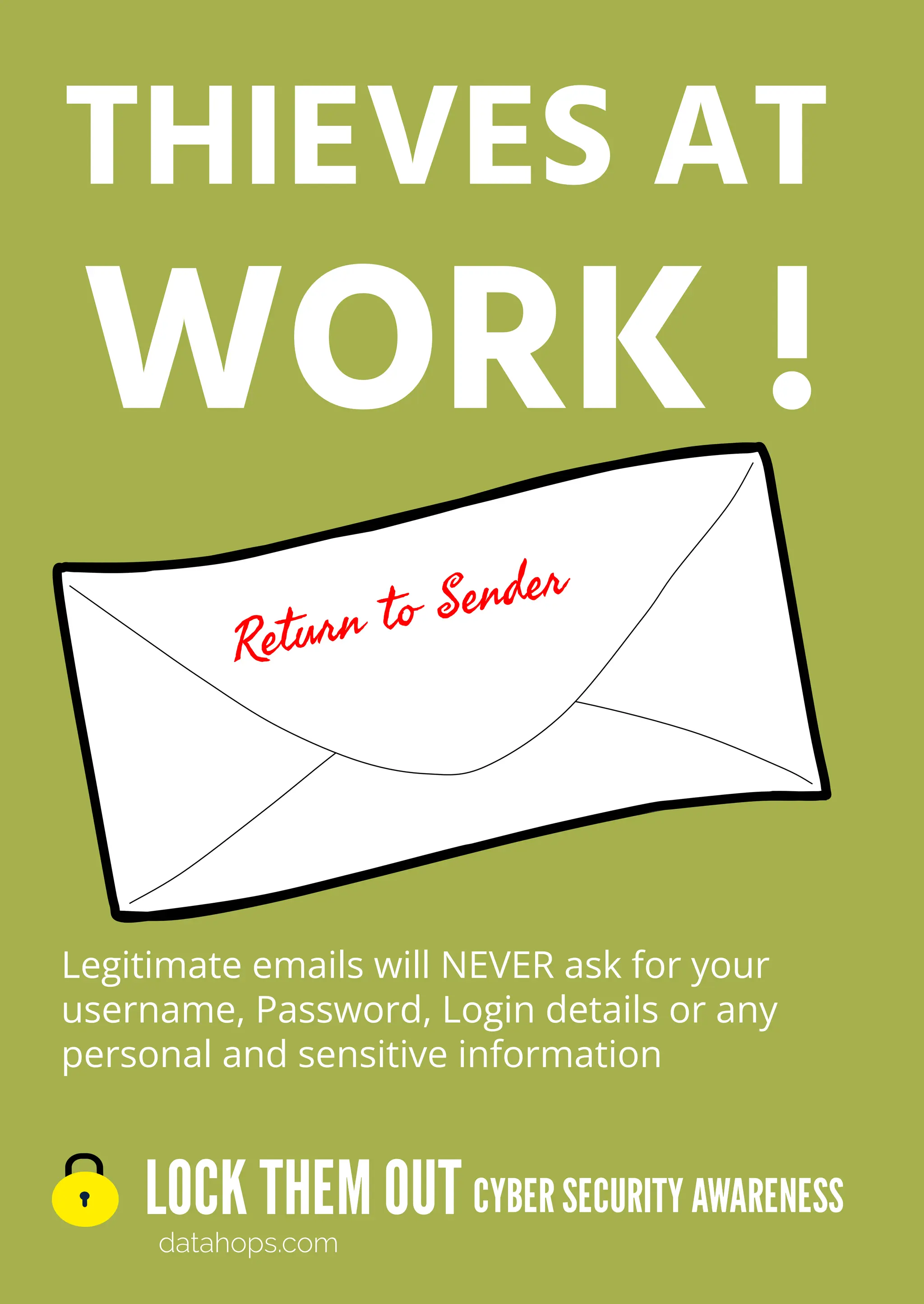 FREE A4 Cyber Security Awareness Posters-Phishing part 2 | PDF | Email ...