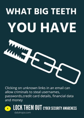 FREE A4 Cyber Security Awareness Posters-Phishing part 2 | PDF | Email ...