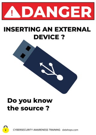 FREE A4 Cyber Security Awareness Posters-Removable Device | PDF